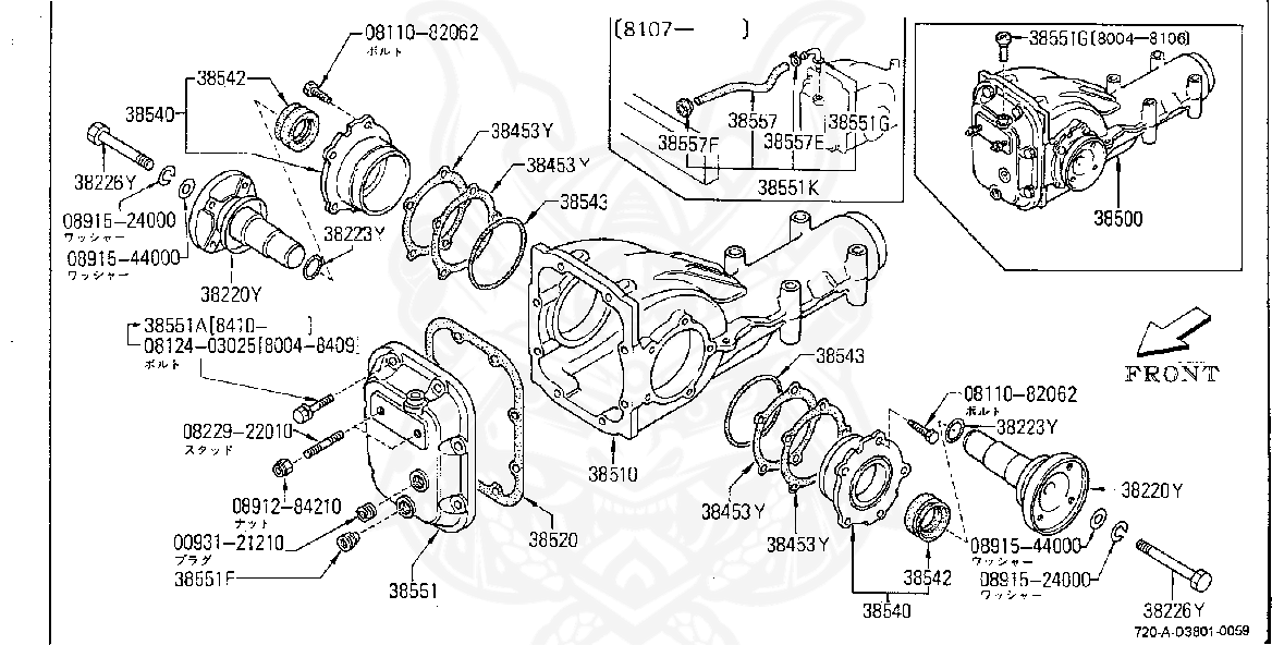 32103-U8401 - Nissan - Rear Diff Drain Plug - Nengun Performance