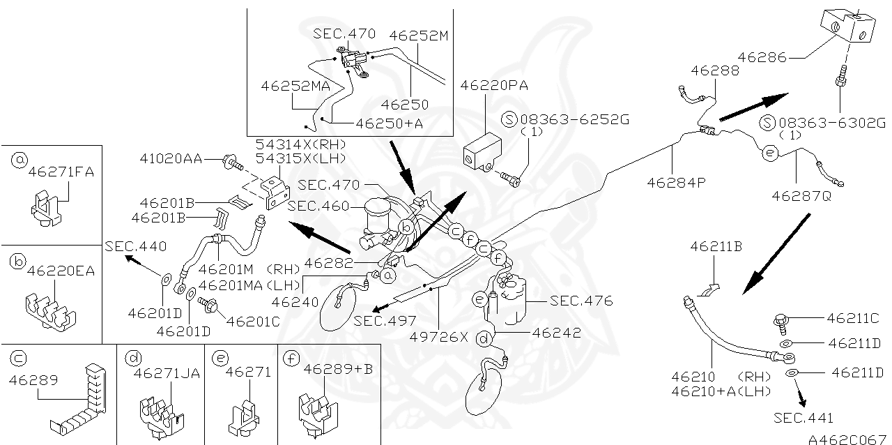 46289-72L00 - Nissan - Clamp - Nengun Performance