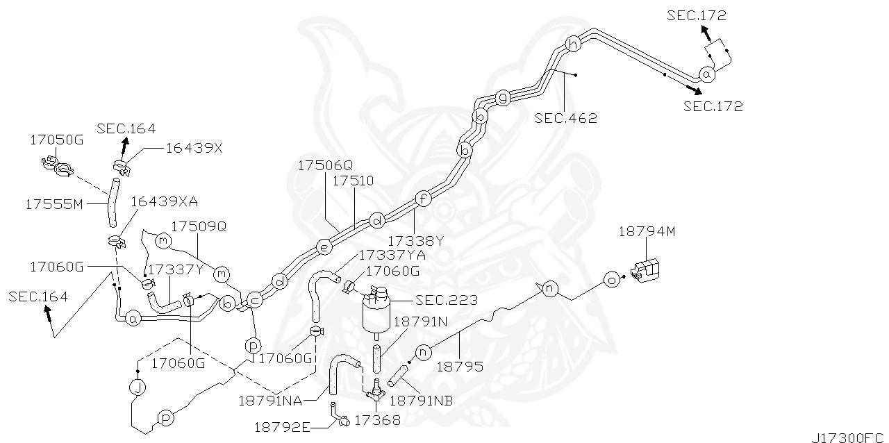 16439-53A00 - Nissan - Clamp, Hose - Nengun Performance