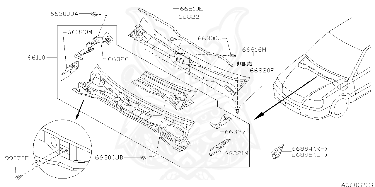 80874-85E00 - Nissan - Plug, Hole - Nengun Performance