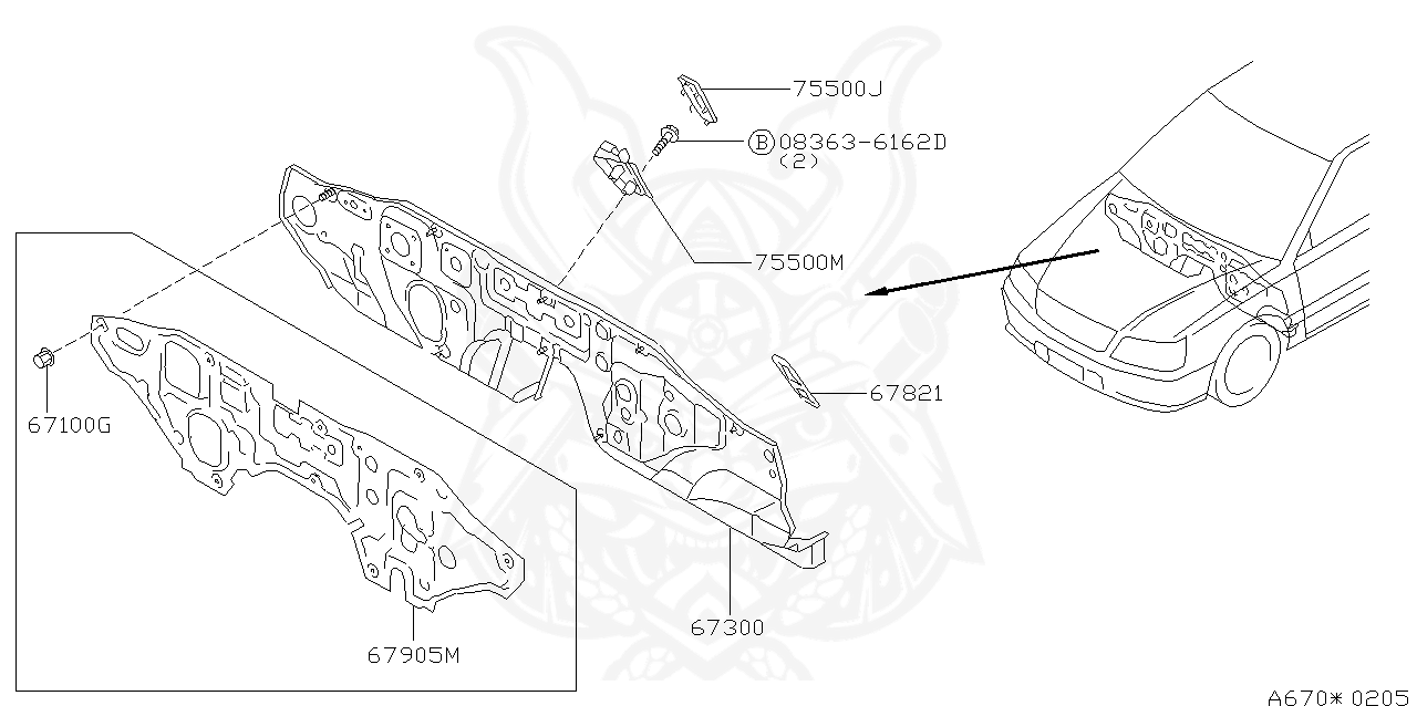 01553-05131 - Nissan - Bolt - Nengun Performance