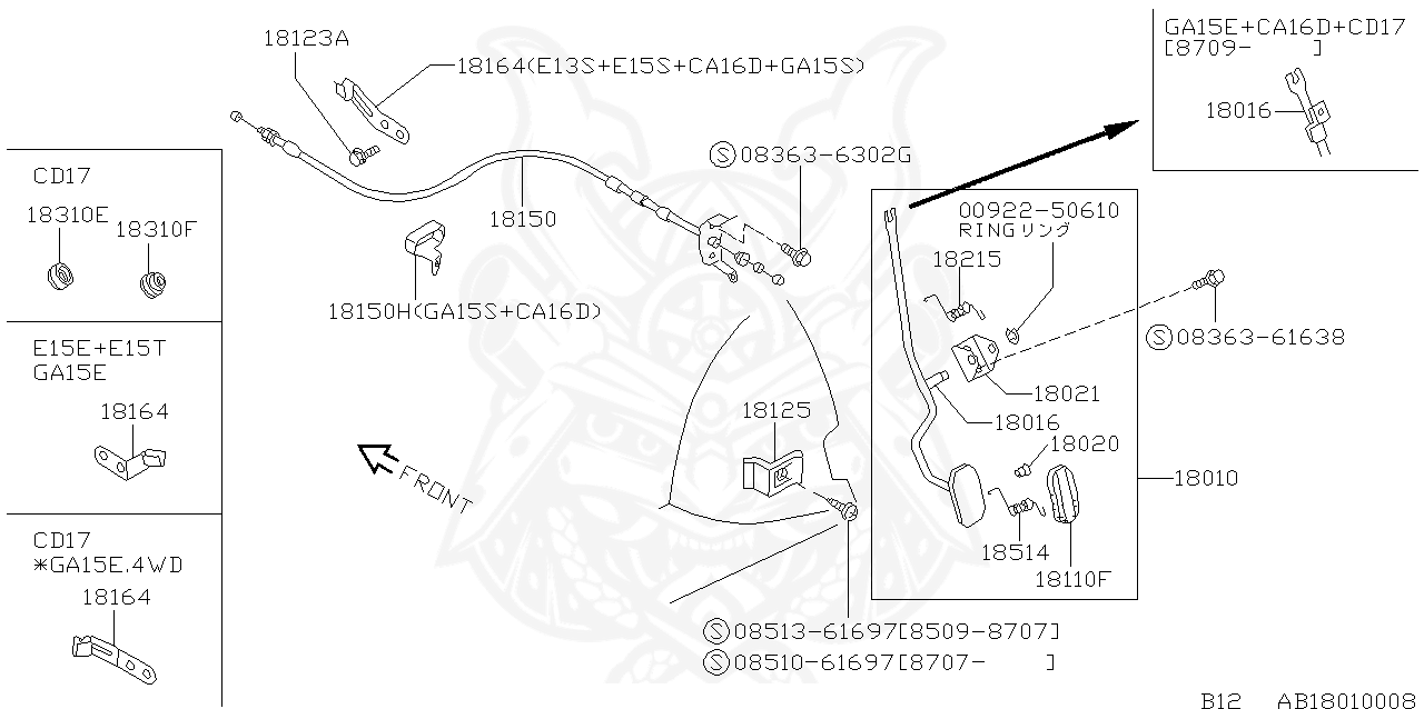 01466-00051 - Nissan - Screw - Nengun Performance