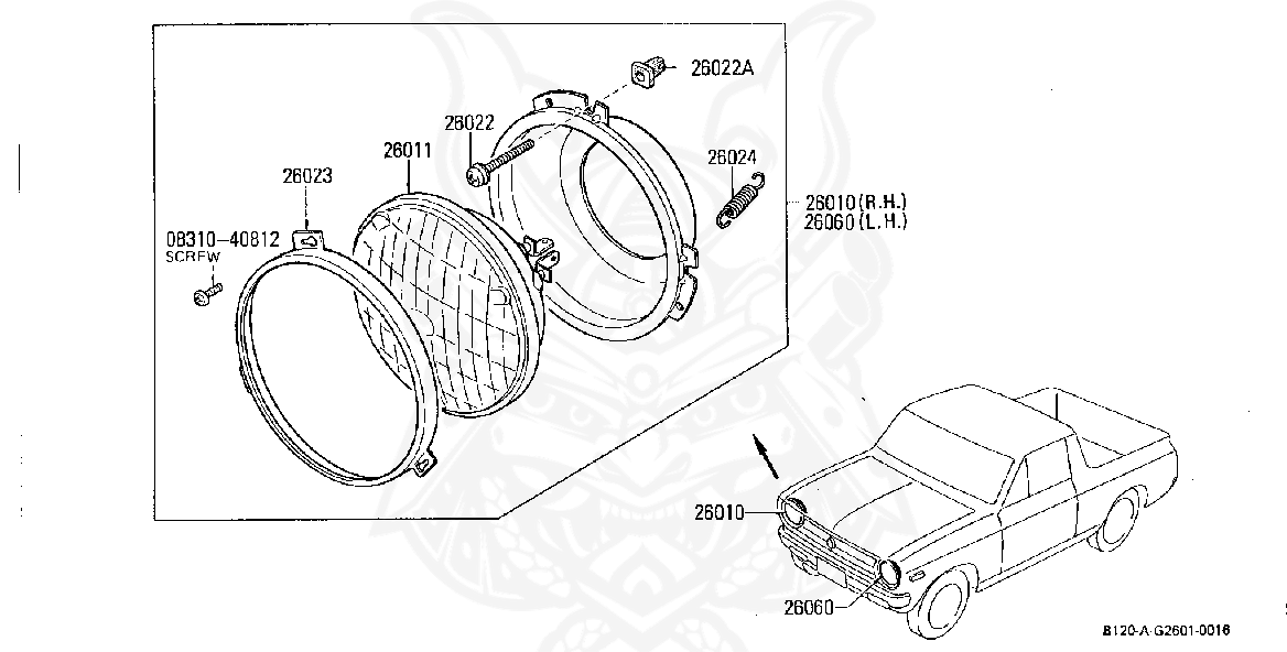 26023-W7600 - Nissan - Retaining Ring - Nengun Performance