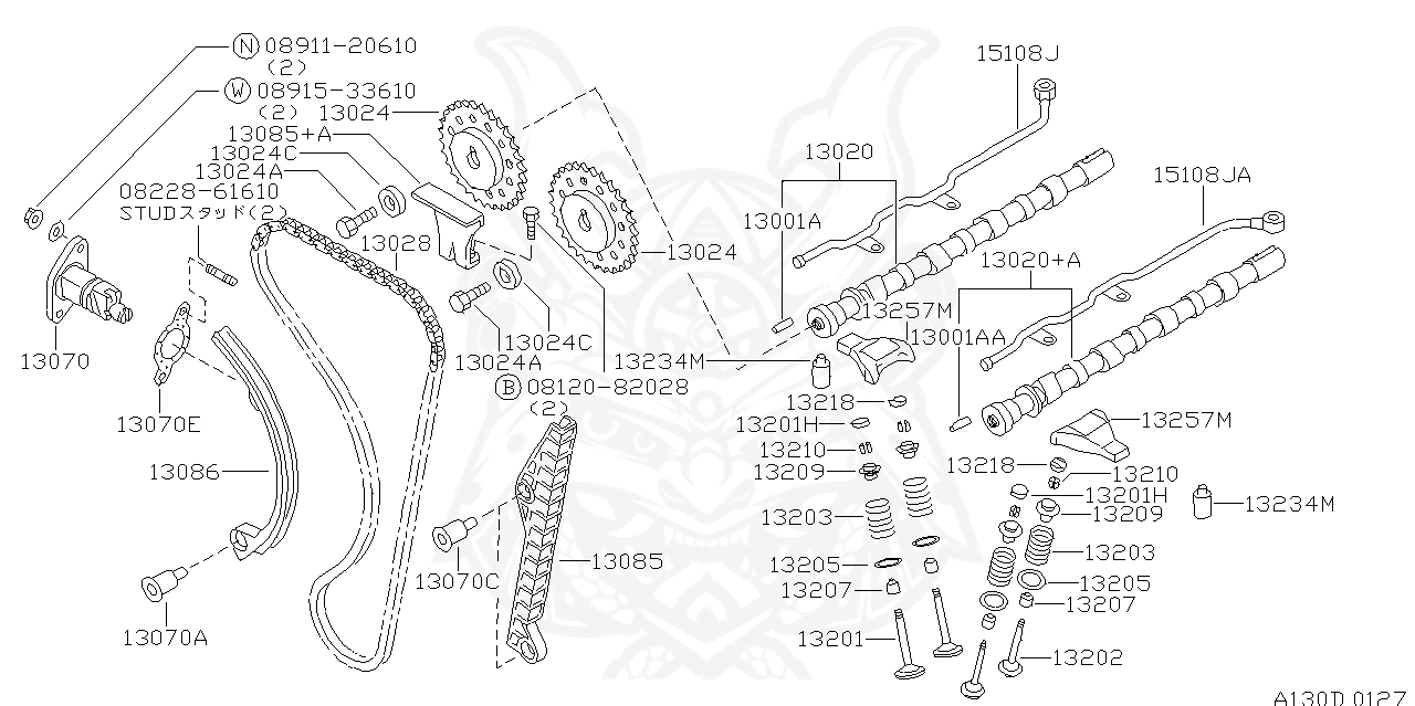 13207-84A00 - Nissan - Seal, Oil Valve - Nengun Performance