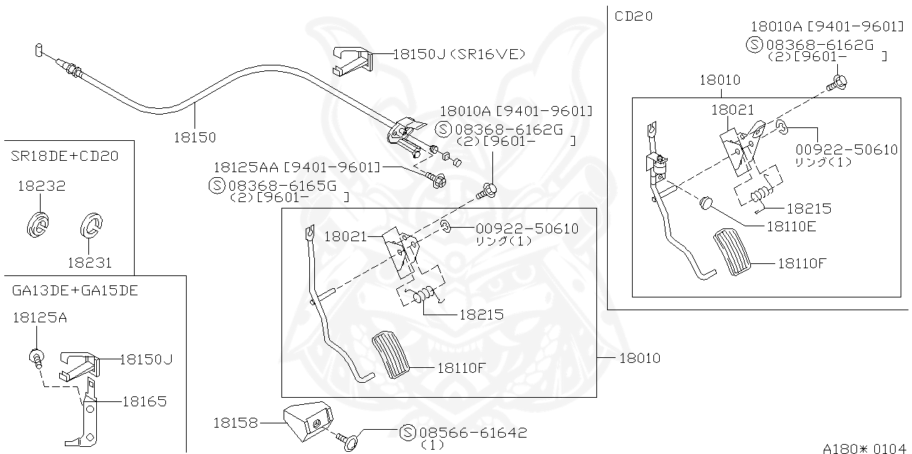 01121-03641 - Nissan - Bolt - Nengun Performance