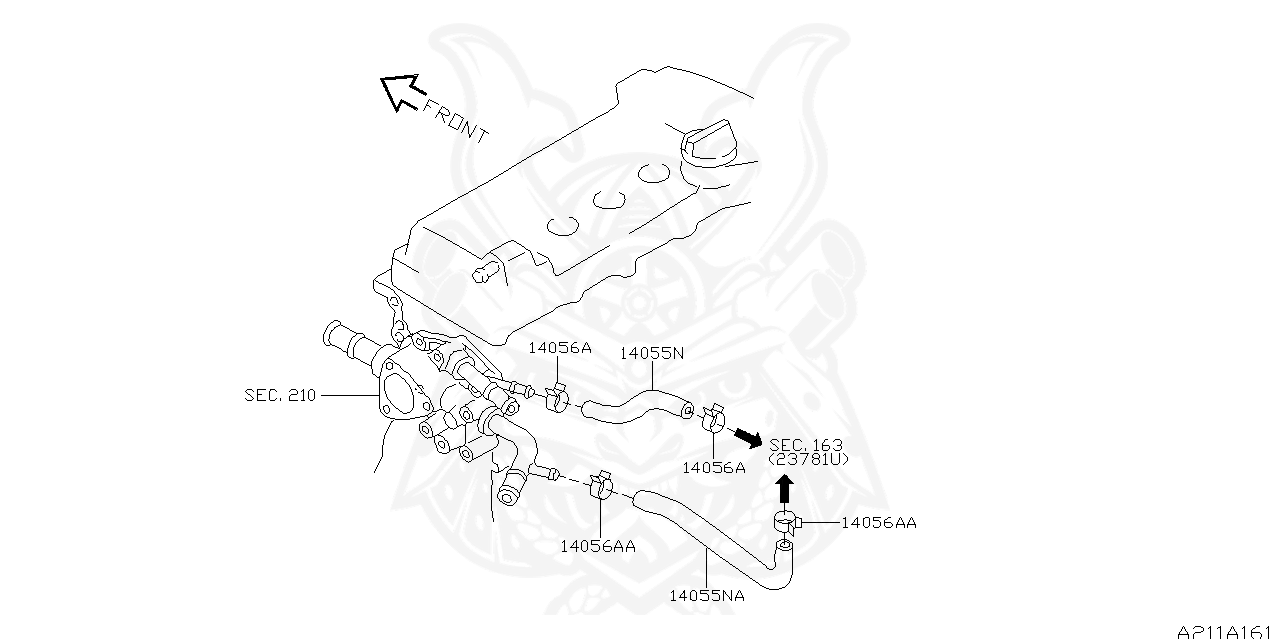 16439-56S00 - Nissan - Clamp, Hose - Nengun Performance