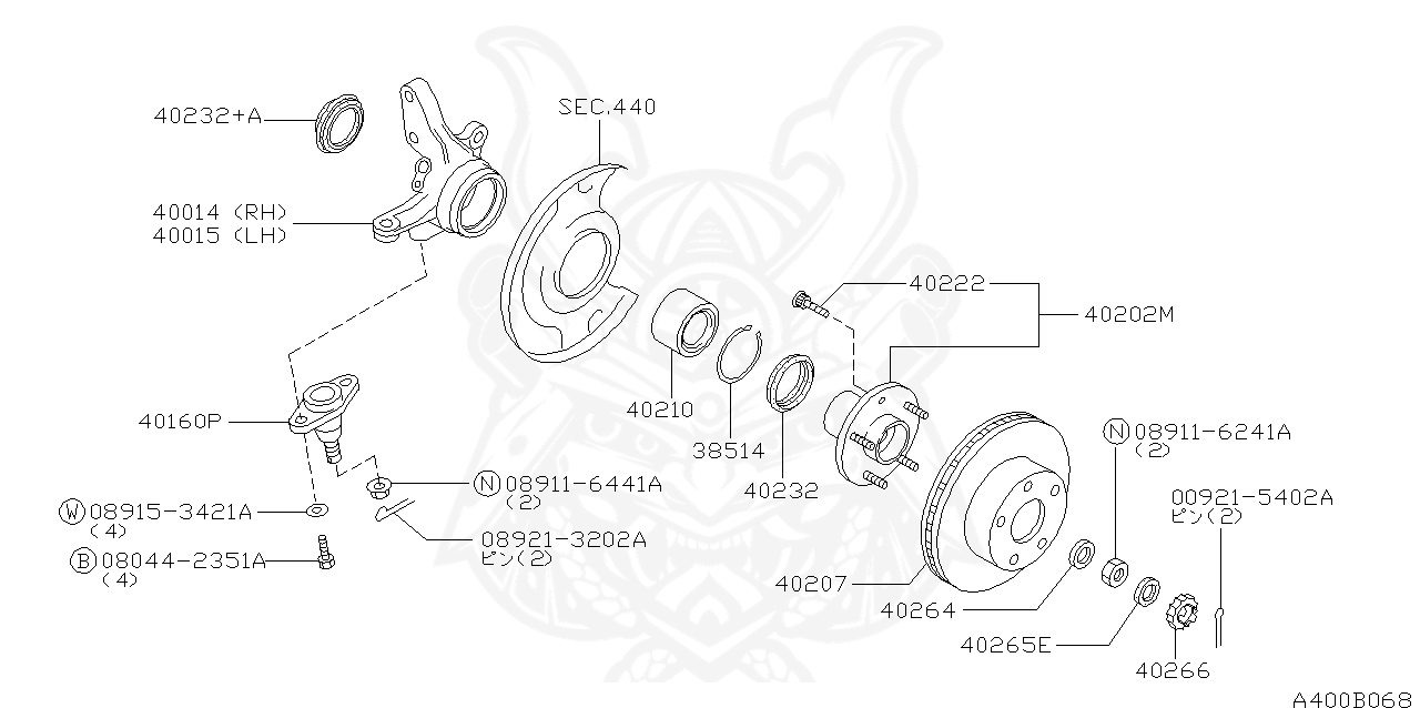 40232-33P00 - Nissan - Wheel Bearing Spacer - Nengun Performance