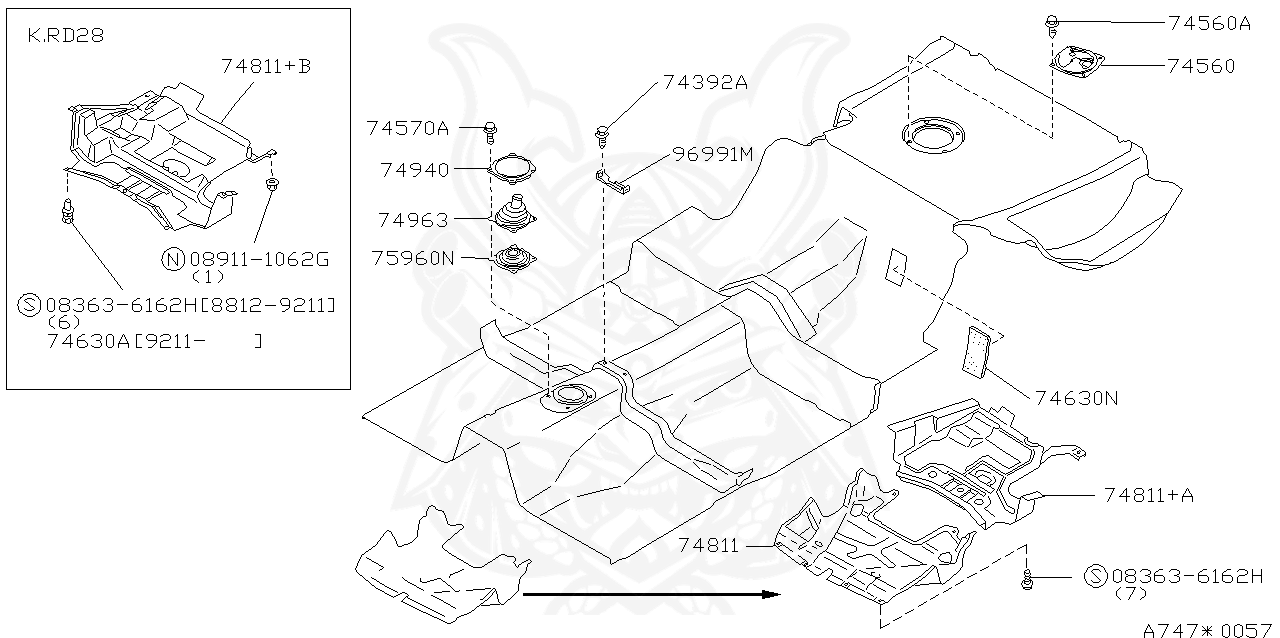 01121-03641 - Nissan - Bolt - Nengun Performance
