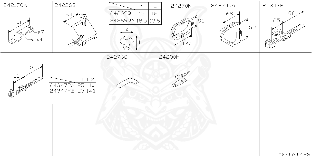 01658-01481 - Nissan - Plug, Blind - Nengun Performance