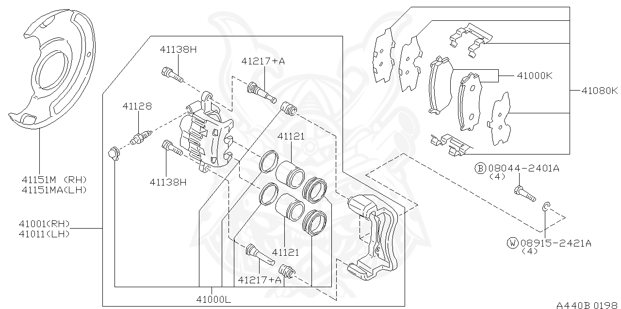 44140-N9500 - Nissan - Pin - Nengun Performance