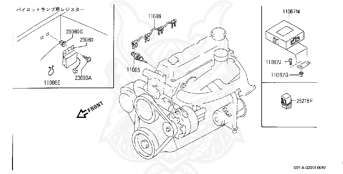01281-00112 - Nissan - Grommet, Screw - Nengun Performance