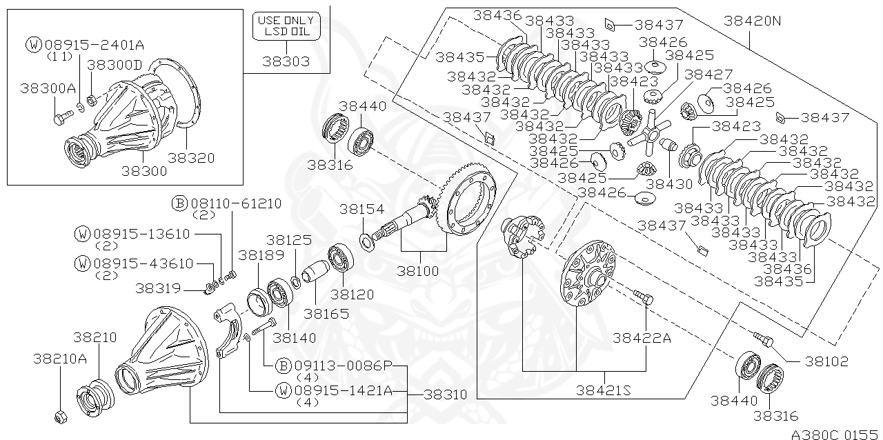 38433-C6000 - Nissan - Disc, Friction - Nengun Performance