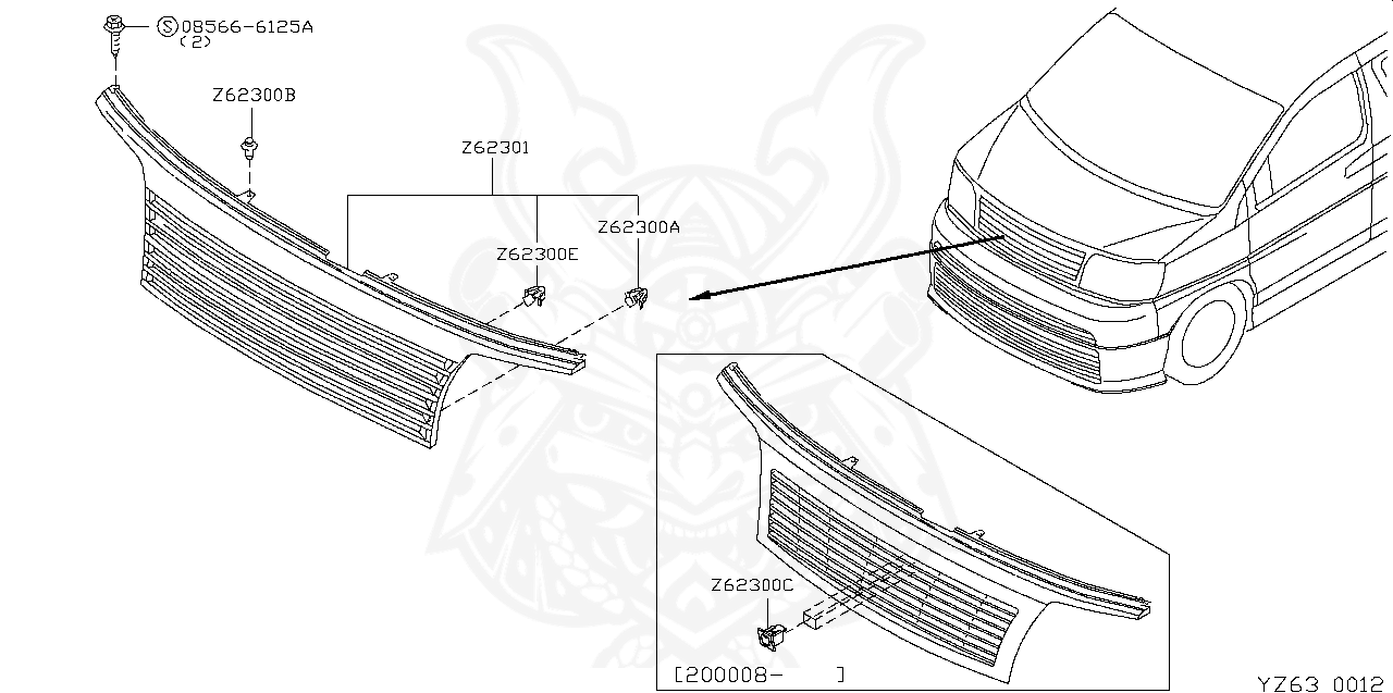 01553-03831 - Nissan - Clip - Nengun Performance