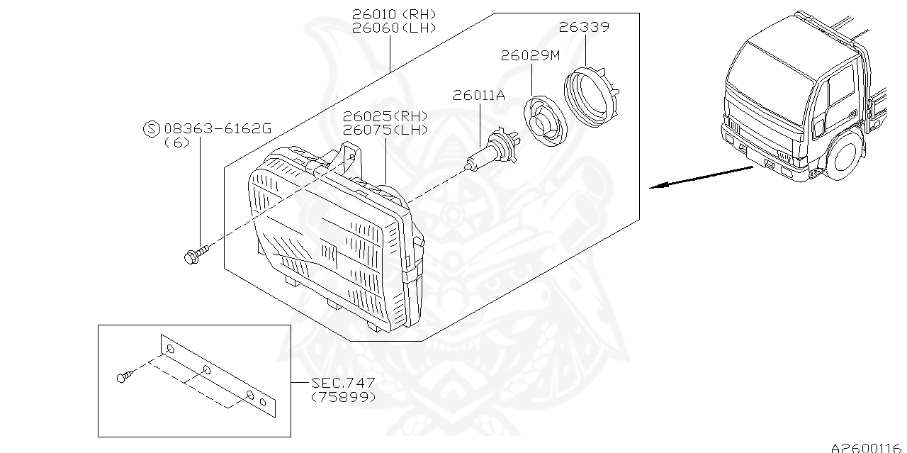 AY080-10003 - Nissan - Bulb - Nengun Performance