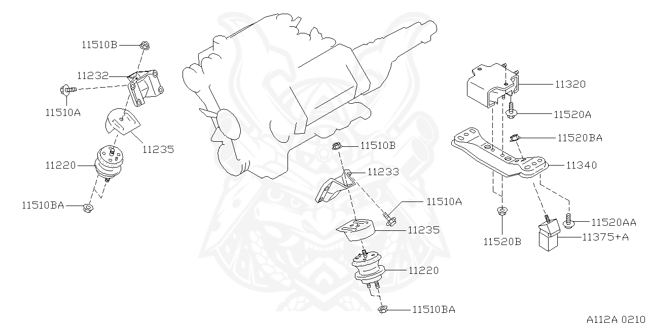 11375-1P100 - Nissan - Direct Damper Assembly - Nengun Performance