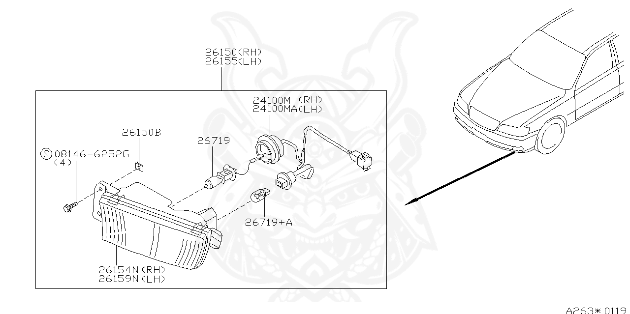 AY080-00056 - Nissan - Bulb - Nengun Performance