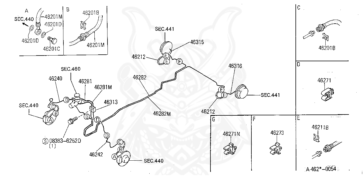 46237-A4600 - Nissan - Clutch Gasket - Nengun Performance