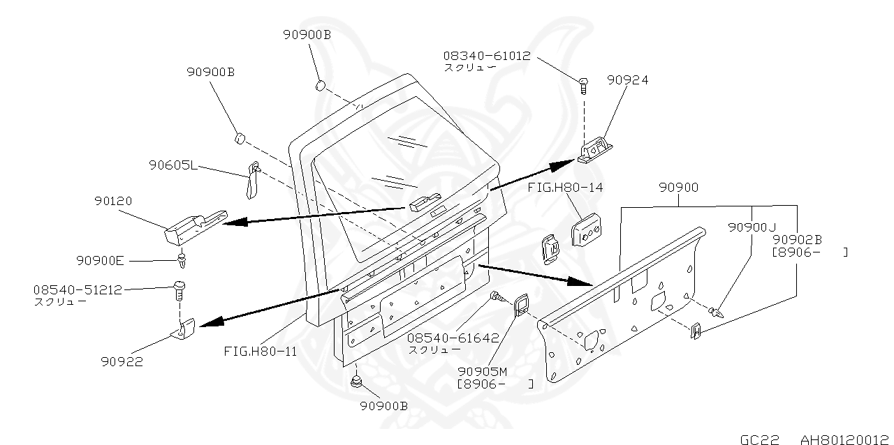 01658-00551 - Nissan - Plug, Front Floor - Nengun Performance