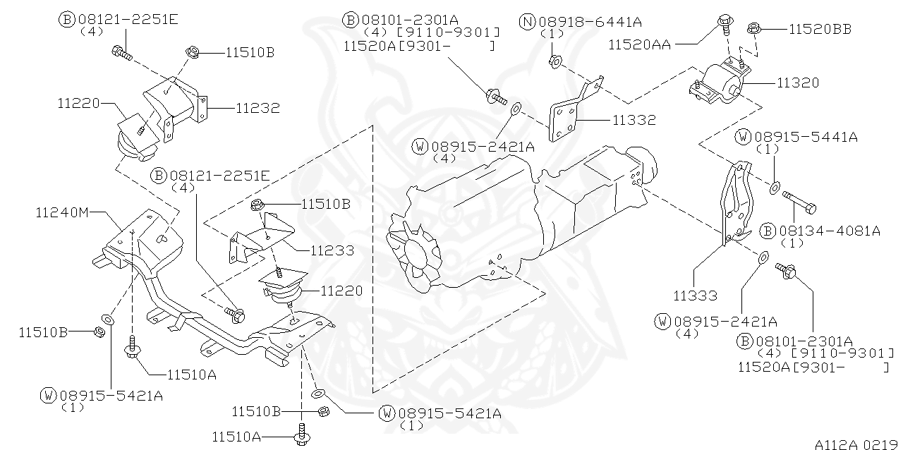 01225-00082 - Nissan - Nut - Nengun Performance
