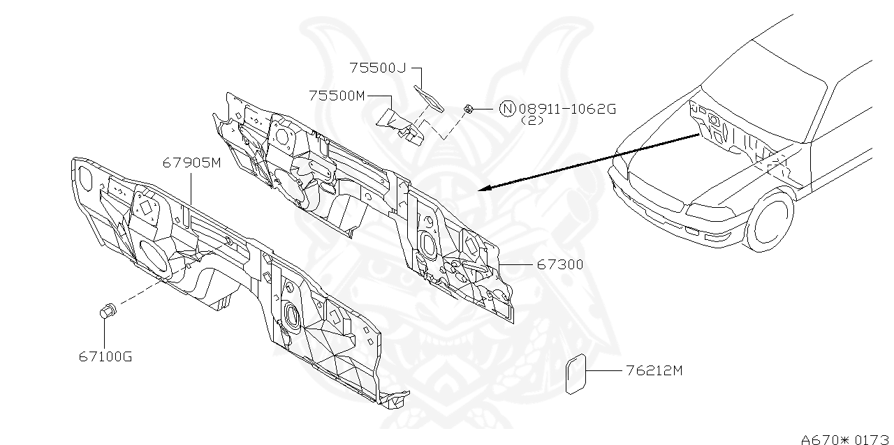 01553-05131 - Nissan - Bolt - Nengun Performance