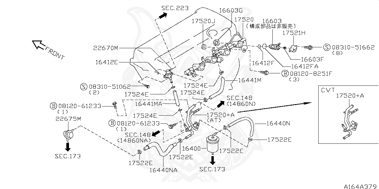 16618-10V10 - Nissan - Seal, O Ring - Nengun Performance