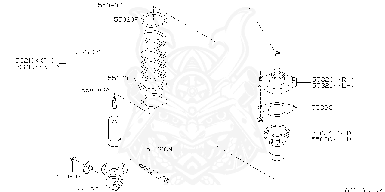 01225-00082 - Nissan - Nut - Nengun Performance