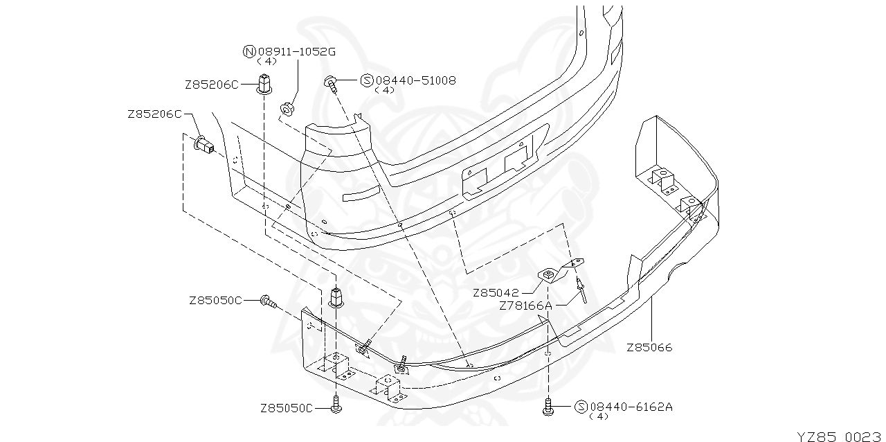 01281-00601 - Nissan - Gromet, Screw - Nengun Performance