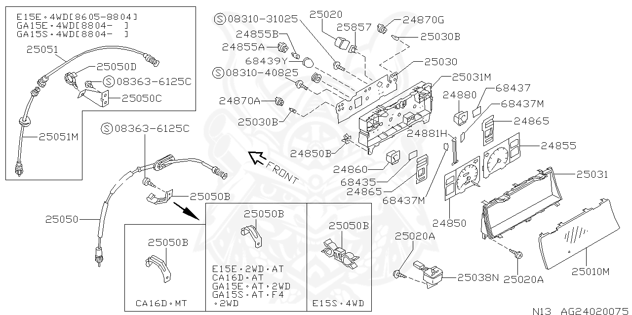 68198-01E00 - Nissan - Nut - Nengun Performance