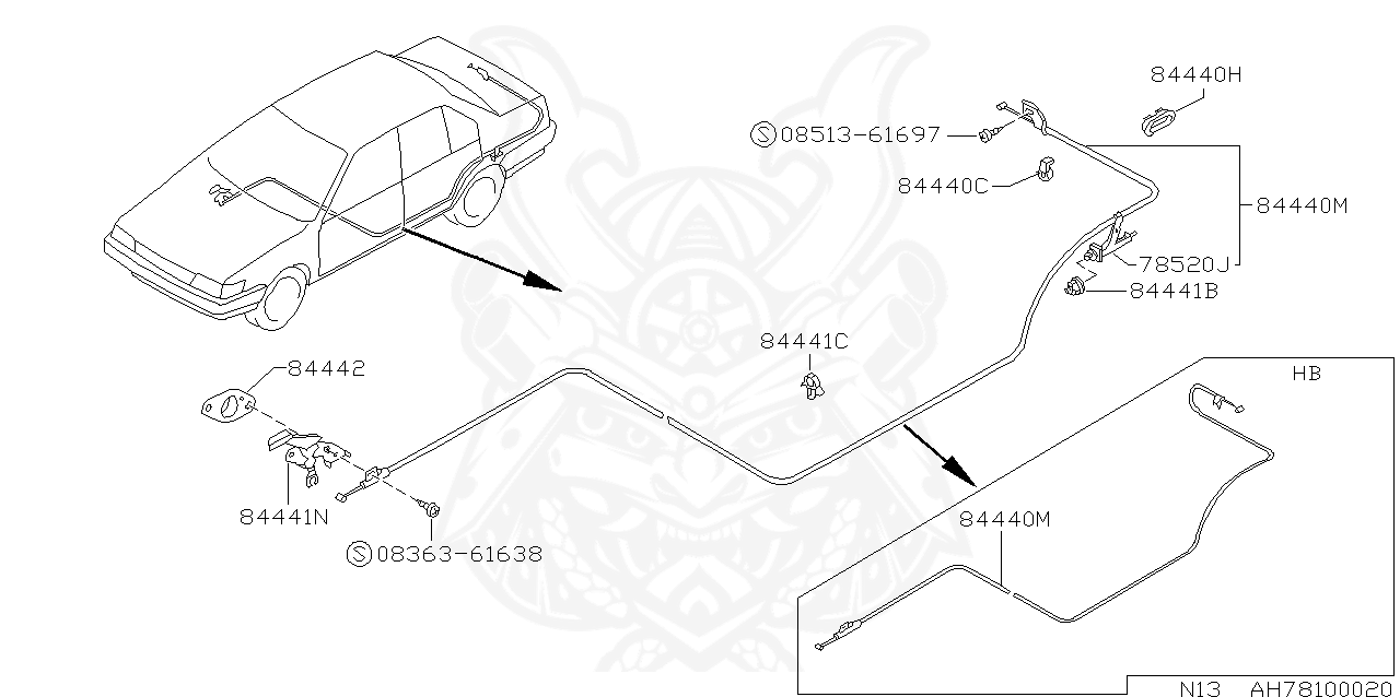 01552-00661 - Nissan - Clip - Nengun Performance