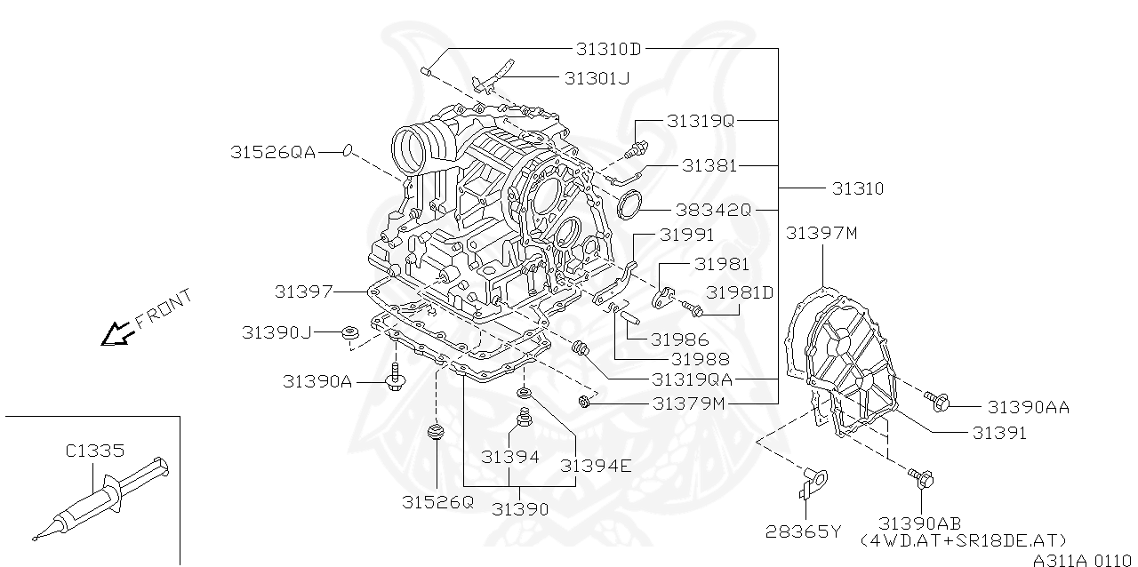 C1335-31X25 - Nissan - FLUID - Nengun Performance