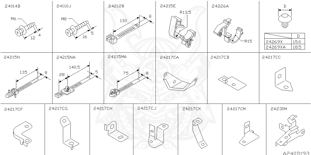 01658-01481 - Nissan - Plug, Blind - Nengun Performance