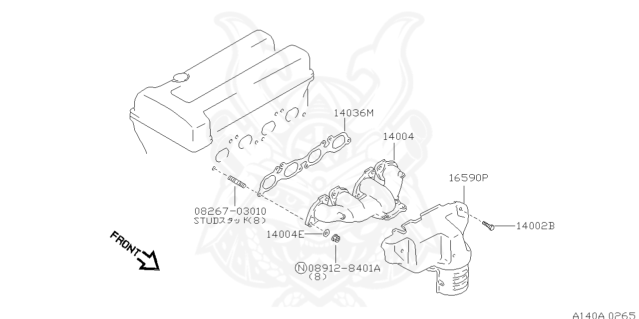 14037-42L02 - Nissan - Yoke, Manifold - Nengun Performance