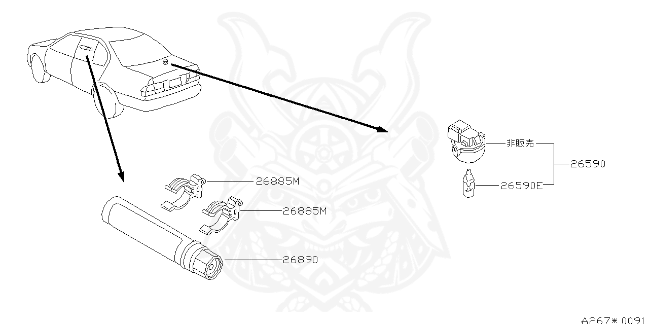 26890-89900 - Nissan - Flare - Nengun Performance