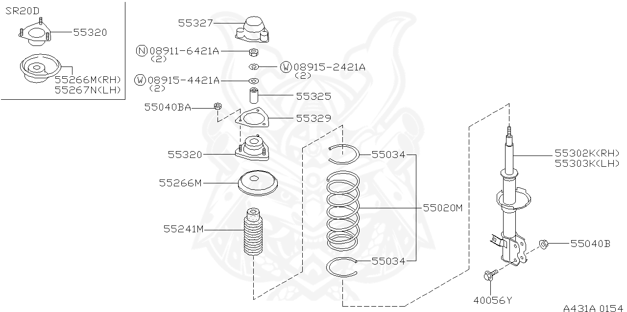 40056-50A00 - Nissan - Bolt - Nengun Performance