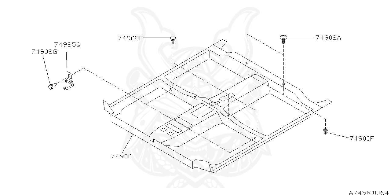 01281-00601 - Nissan - Gromet, Screw - Nengun Performance