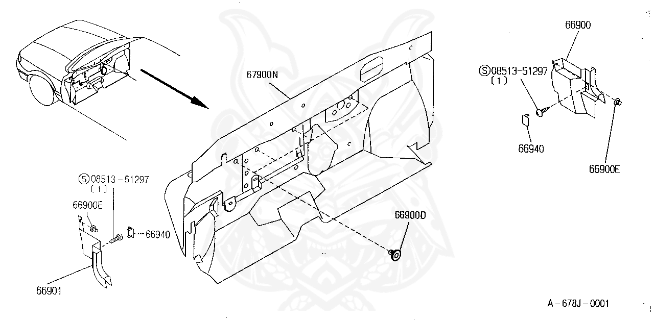 01553-05321 - Nissan - Clip - Nengun Performance