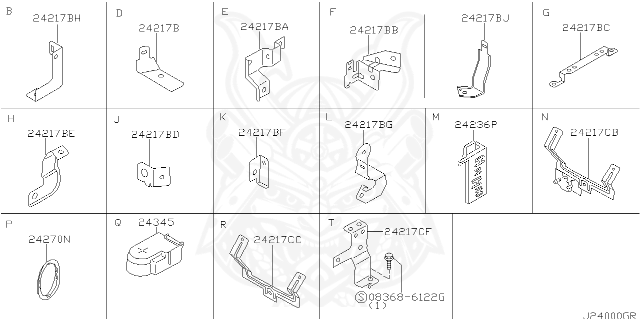 24345-40U05 - Nissan - Cover, Connector - Nengun Performance