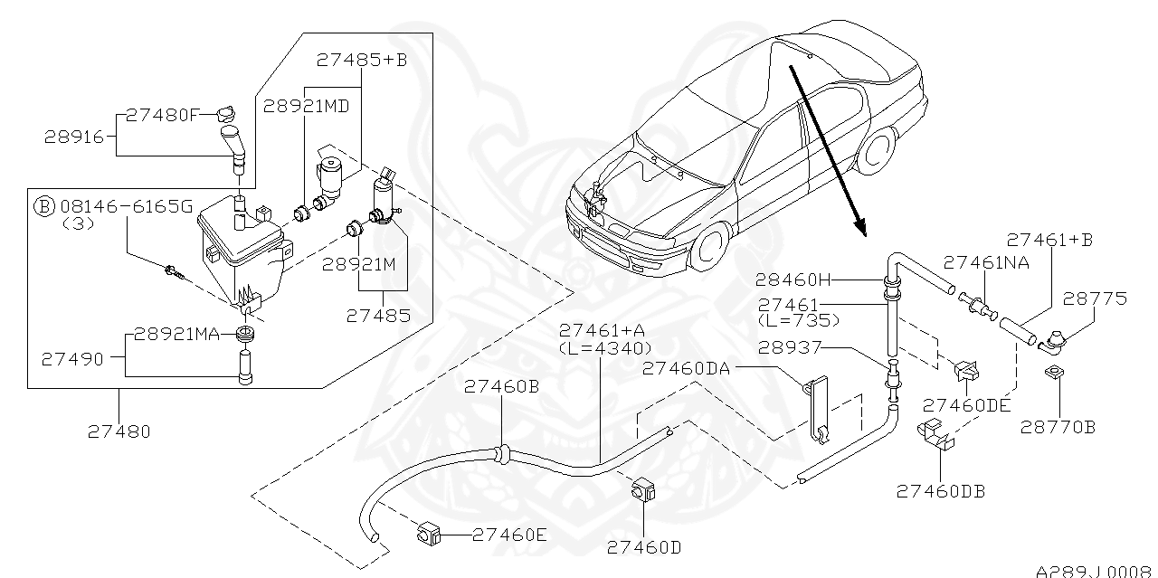 01651-00601 - Nissan - Grommet - Nengun Performance