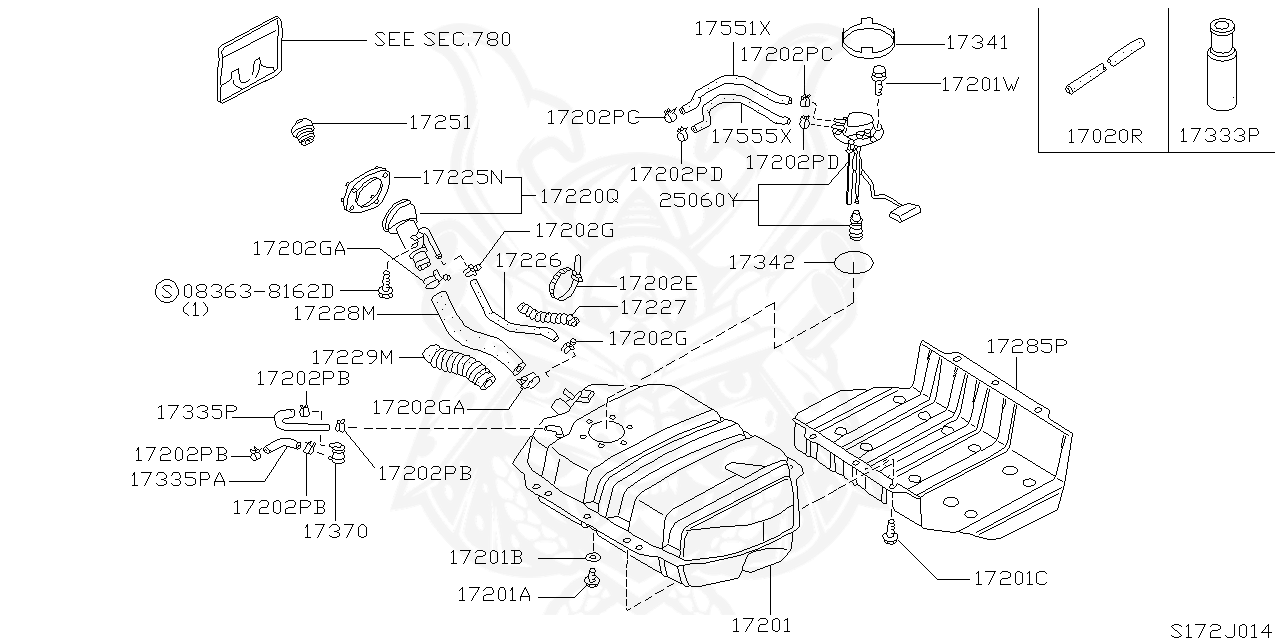 01552-00431 - Nissan - Clip - Nengun Performance