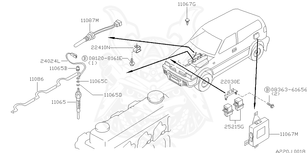 01281-00112 - Nissan - Grommet, Screw - Nengun Performance