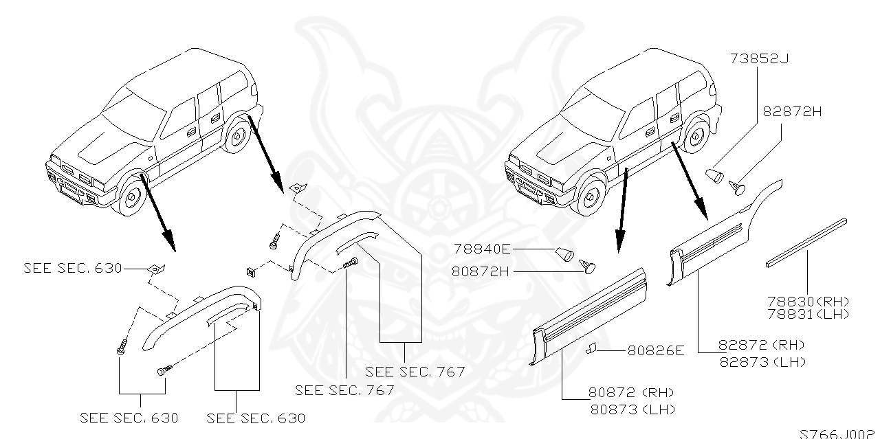01553-02903 - Nissan - Clip - Nengun Performance