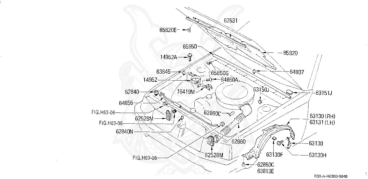 63844-01A00 - Nissan - Clip - Nengun Performance