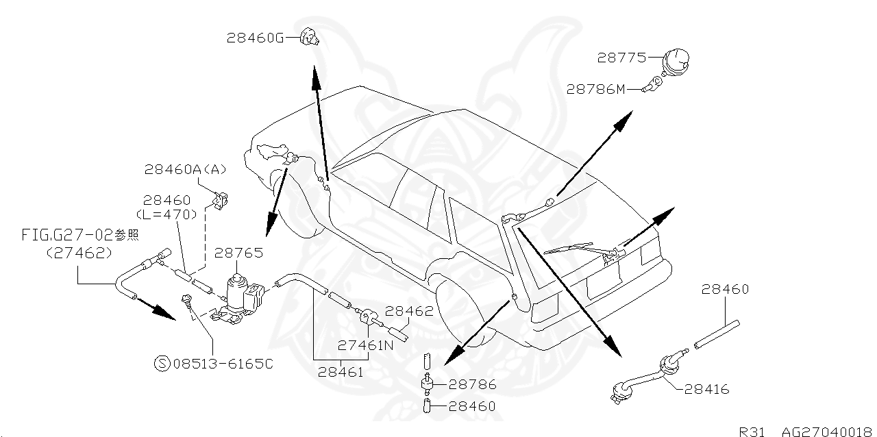 01651-00601 - Nissan - Grommet - Nengun Performance