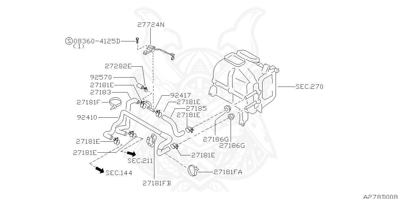 92555-71L00 - Nissan - Clip - Nengun Performance