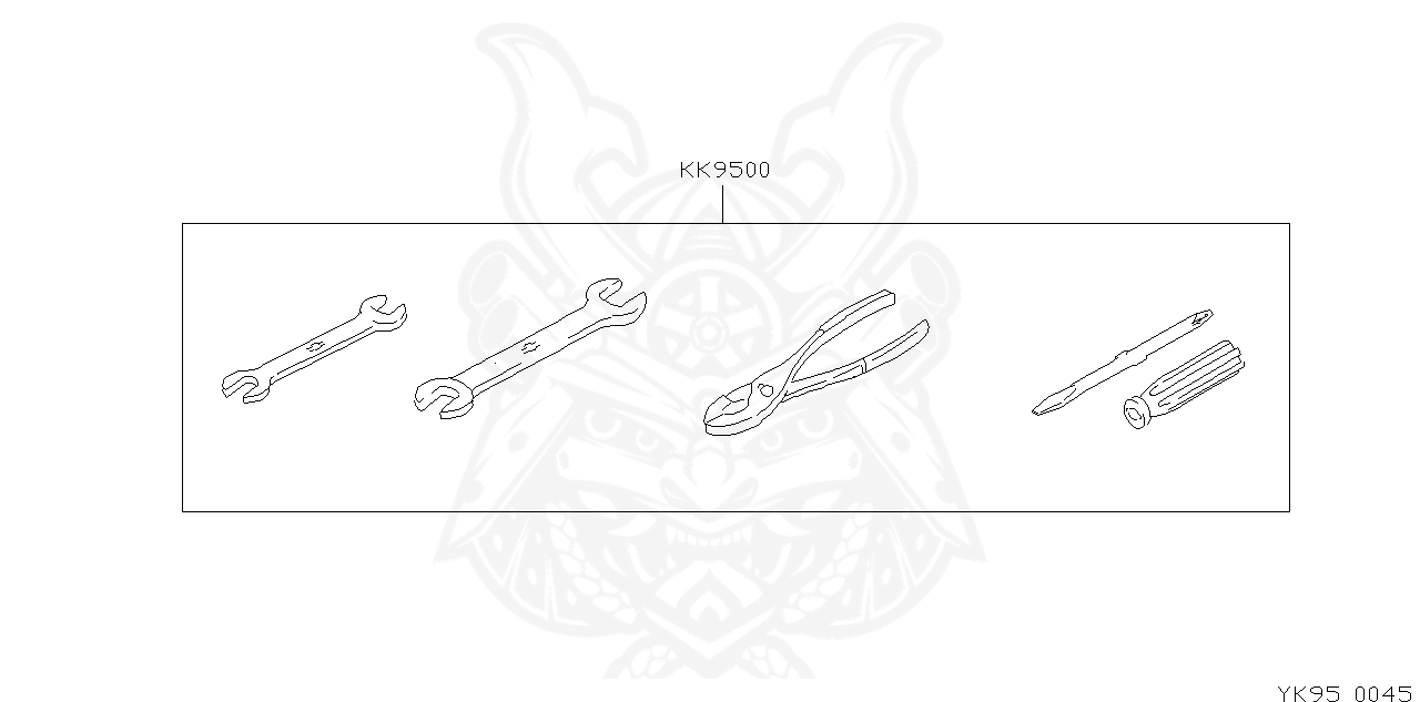 J9501-01B00 - Nissan - Tool Set - Nengun Performance