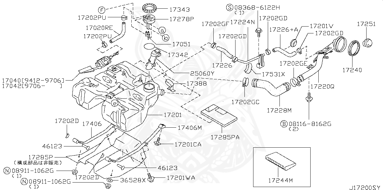01555-00231 - Nissan - Clamp - Nengun Performance