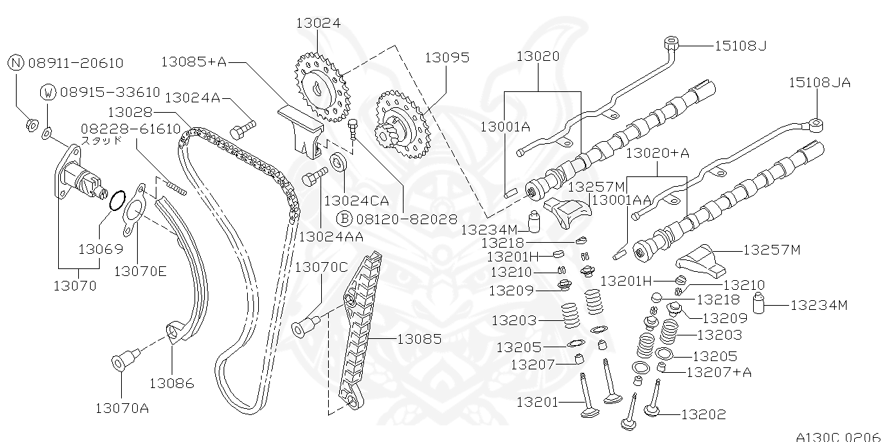 13207-84A00 - Nissan - Seal, Oil Valve - Nengun Performance