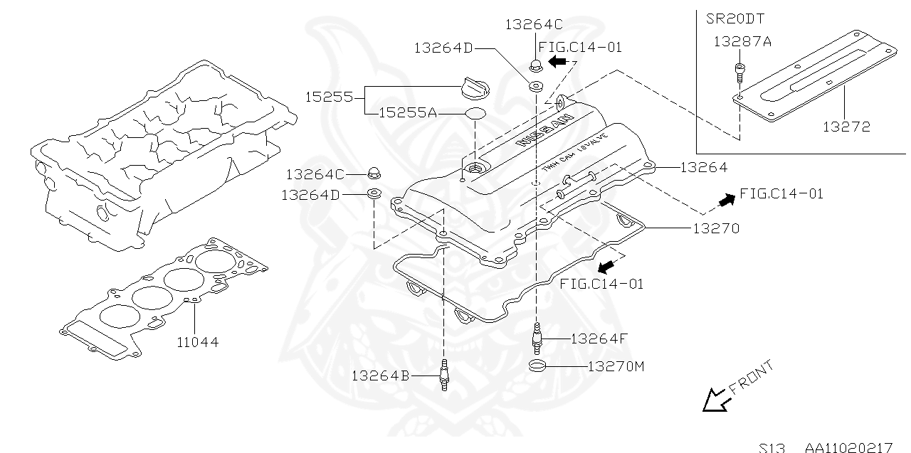 13270-52F00 - Nissan - Gasket, Rocker Cover - Nengun Performance