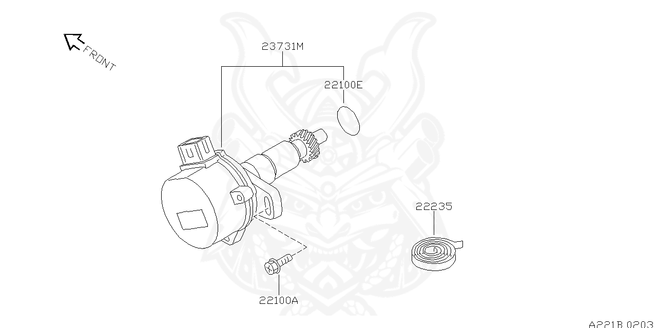 23731-50F02 - Nissan - Camshaft Position Sensor - Nengun Performance