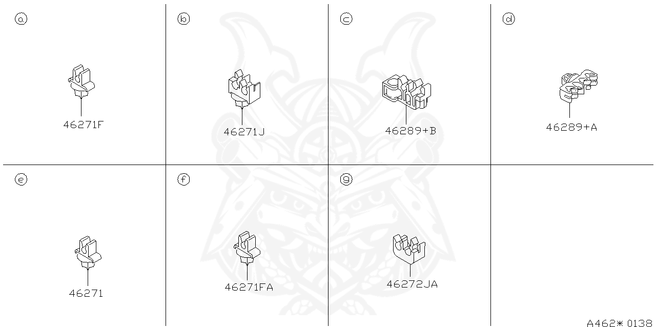 46271-01E03 - Nissan - Clip - Nengun Performance